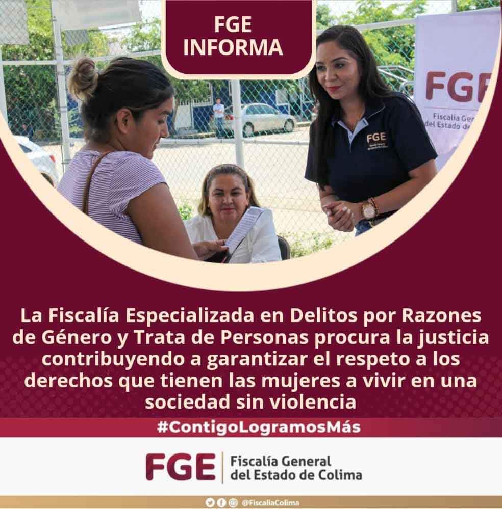 La Fiscalía Especializada En Delitos Por Razones De Género Y Trata De